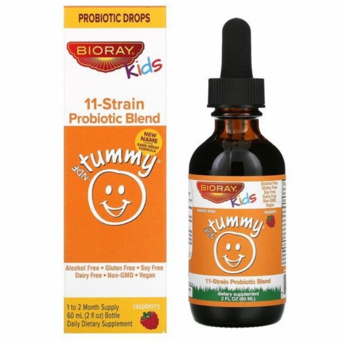 Jual Bioray Kids NDF Tummy 11 Strain Probiotic Blend Raspberry Flavor ...