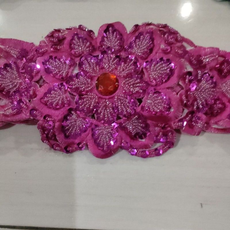 Jual obi pengntin full payet/sabuk tari/ ikat pingang pengantin ...