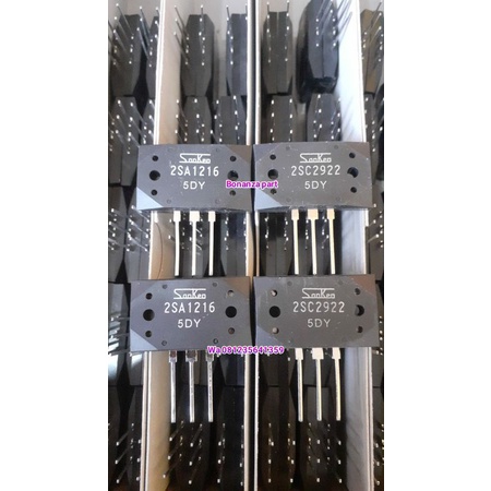 Jual Sanken 5dy 2SA1216 & 2SC2922 Original japan Sepasang | Shopee Indonesia