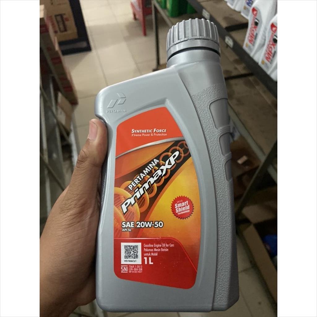 Jual OLI MESIN PRIMA XP 20W-50 OLI 4T Pertamina prima xp 1 Liter 20W-50 ...