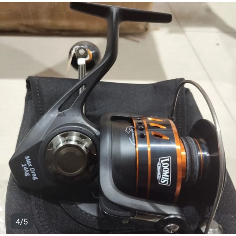Jual ree loomis prestige 6000 8000 power handel | Shopee Indonesia