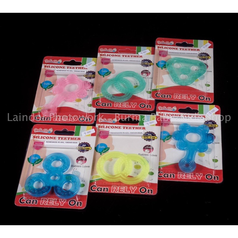 Jual Reliable silicone teether warna RAC- 8841 | gigitan bayi | Shopee ...