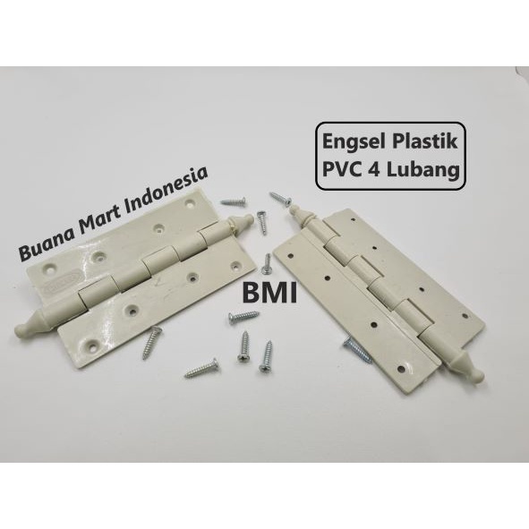 Jual Engsel Plastik PVC PUTIH Pintu | Engsel Kamar Mandi | Engsel WC ...