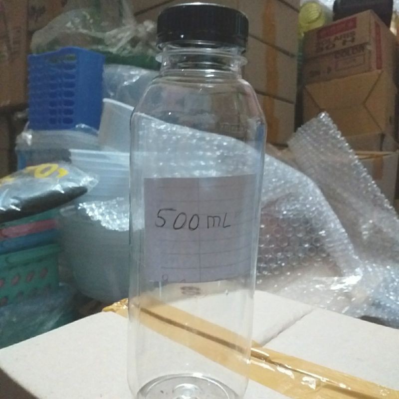 Jual botol plastik serbaguna ukuran 500 ml | Shopee Indonesia