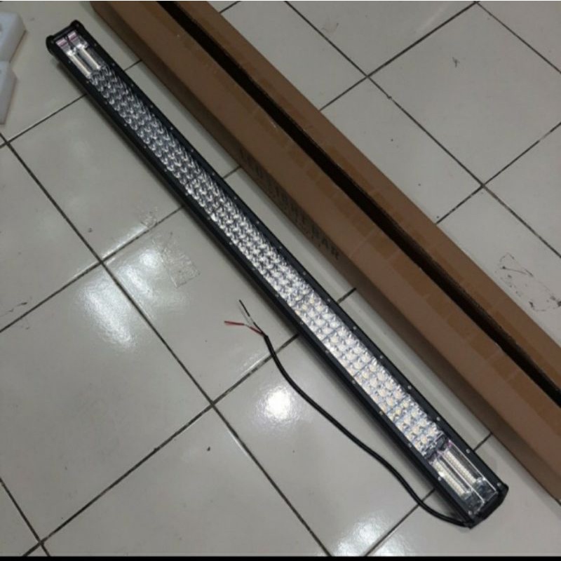 Jual LAMPU SOROT LED LIGHT BAR OFFROAD 120 CM 648W 648 WATT / Lampu ...