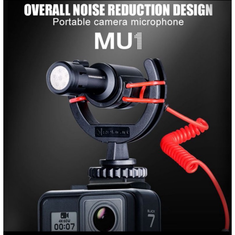 Jual RELACART MU 1 - Unidirectional Photography Interview Microphone ...