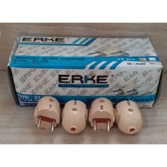 Jual Erke Steker Arde Erke Colokan Bulat ST 68 SNI KAN | Shopee Indonesia