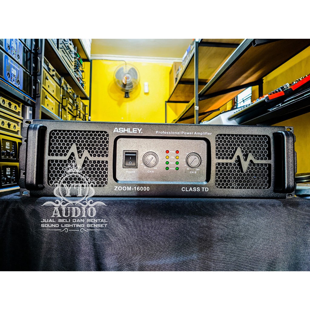 Jual Power Ashley ZOOM 16000 Original Class TD 2x3000 watt | Shopee ...