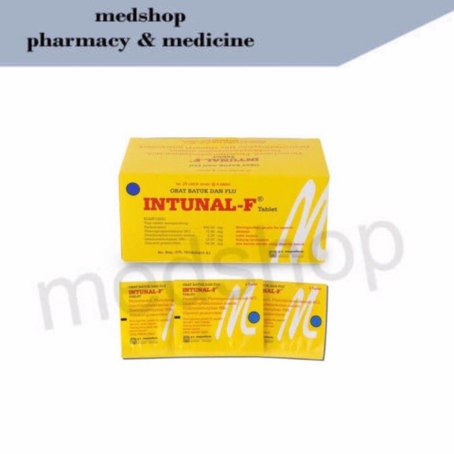 Jual Intunal F Tablet | Shopee Indonesia