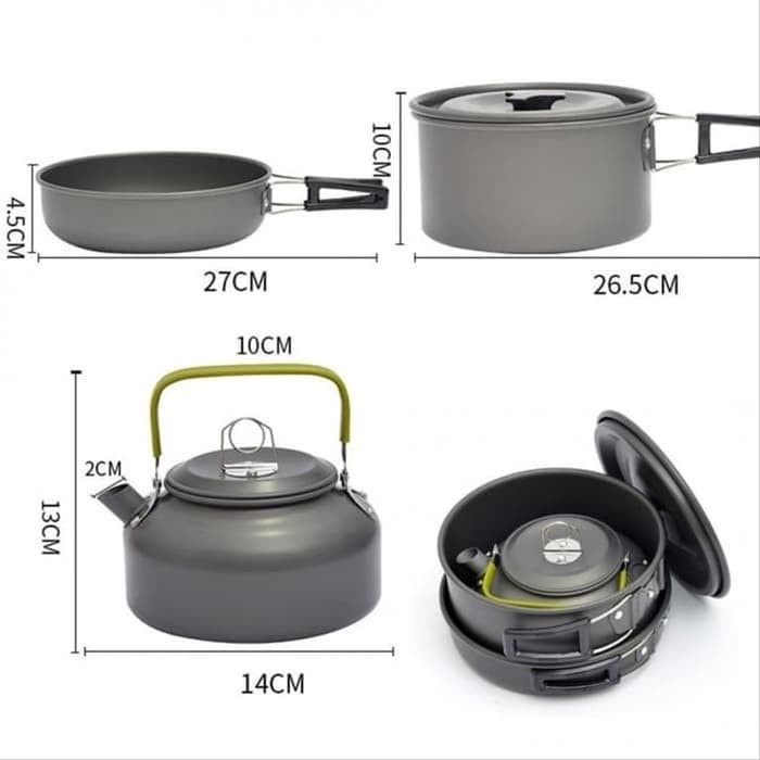 Jual DS308 Nesting outdoor dengan teko portable - DS-308 Nesting ...