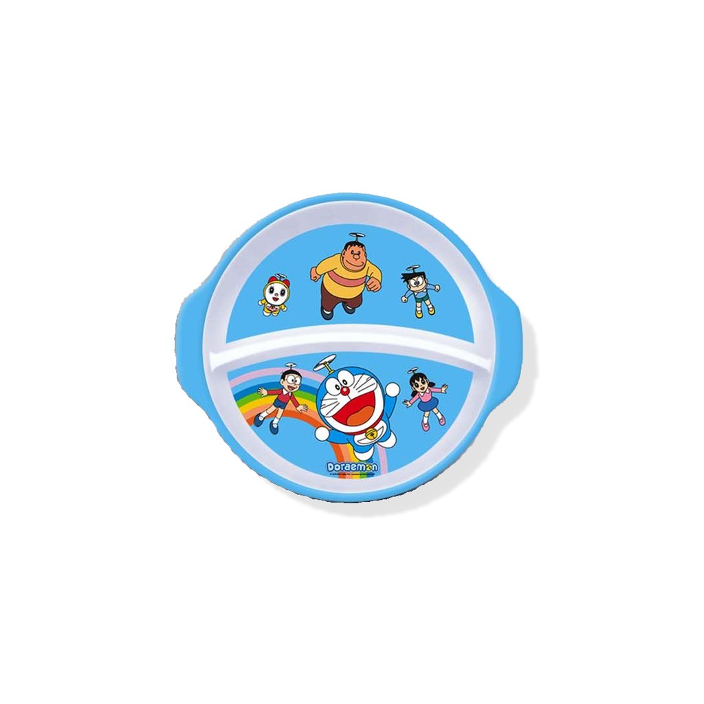 Jual Srithai Vanda Melamine Doraemon Rainbow Piring Baby Oval 7.5 Inch ...