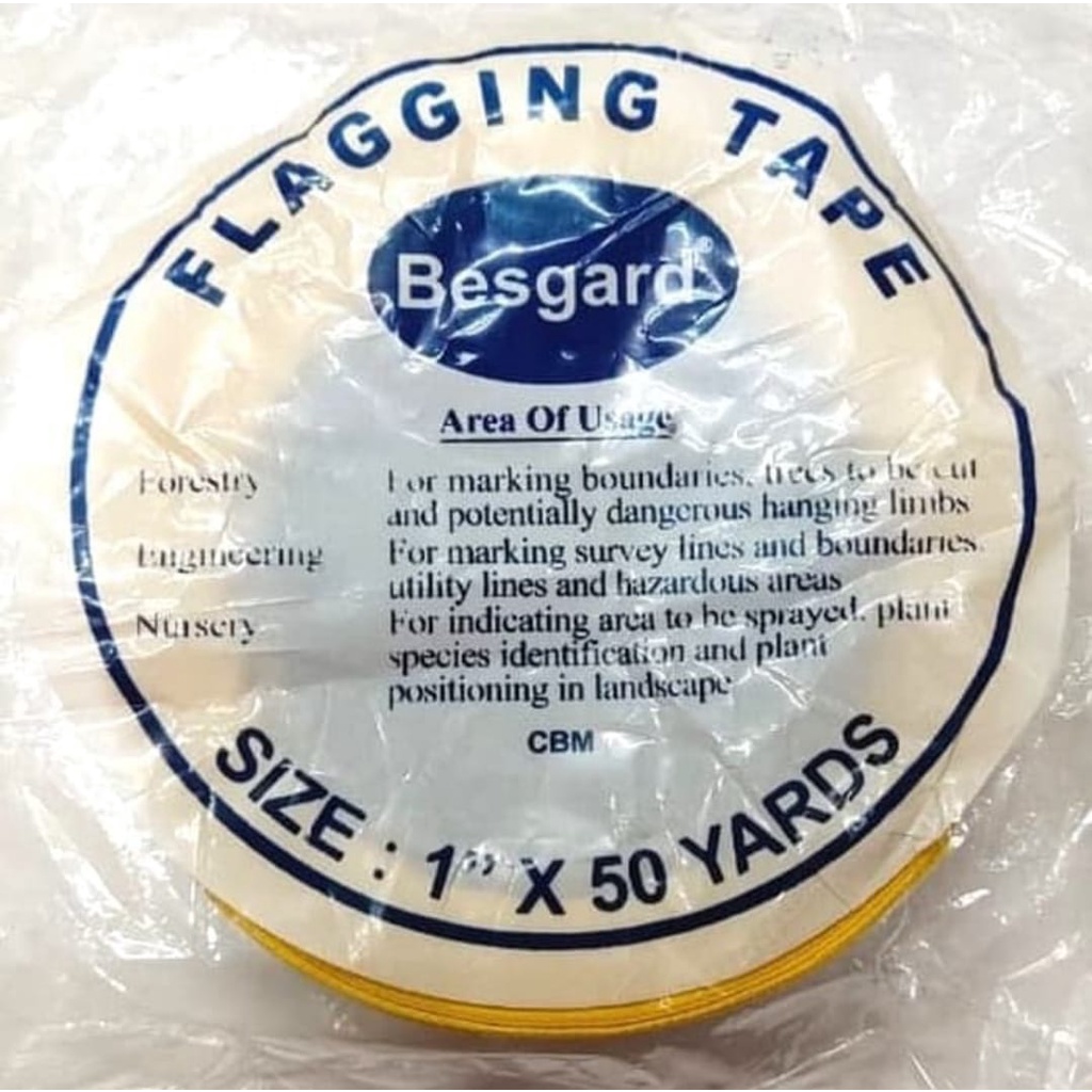 Jual Flagging Tape / Pita Survey 1" x 50M | Shopee Indonesia