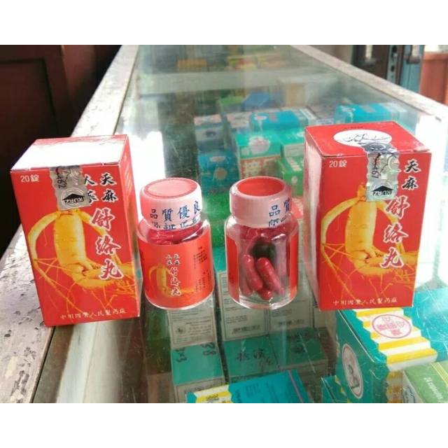 Jual Obat kebas Rheumatic Ginseng ThienMa Solowan (Original) | Shopee ...