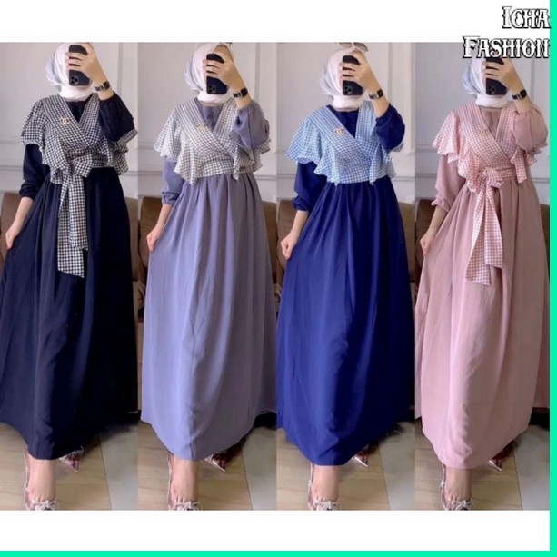 Jual HS - Terbaru Busana Muslim Gamis Murah Gaun Pesta Muslimah Baju Pesta Wanita Kondangan ...