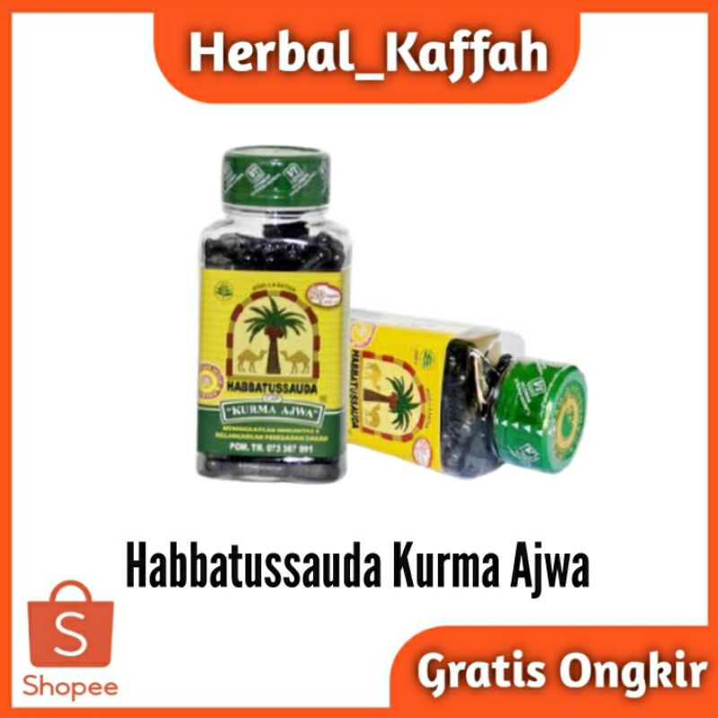 Jual Habbatussauda Cap Kurma Ajwa /Habbatussauda Jinten Hitam 120 ...