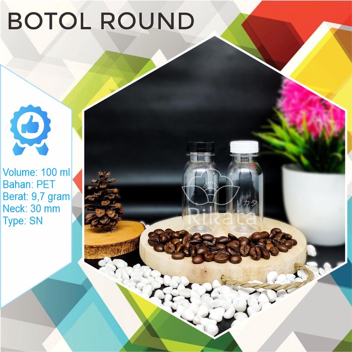 Jual PROMO ECER! Botol Jelly Plastik 100ml 100 ml Tebal / Botol Zam Zam ...