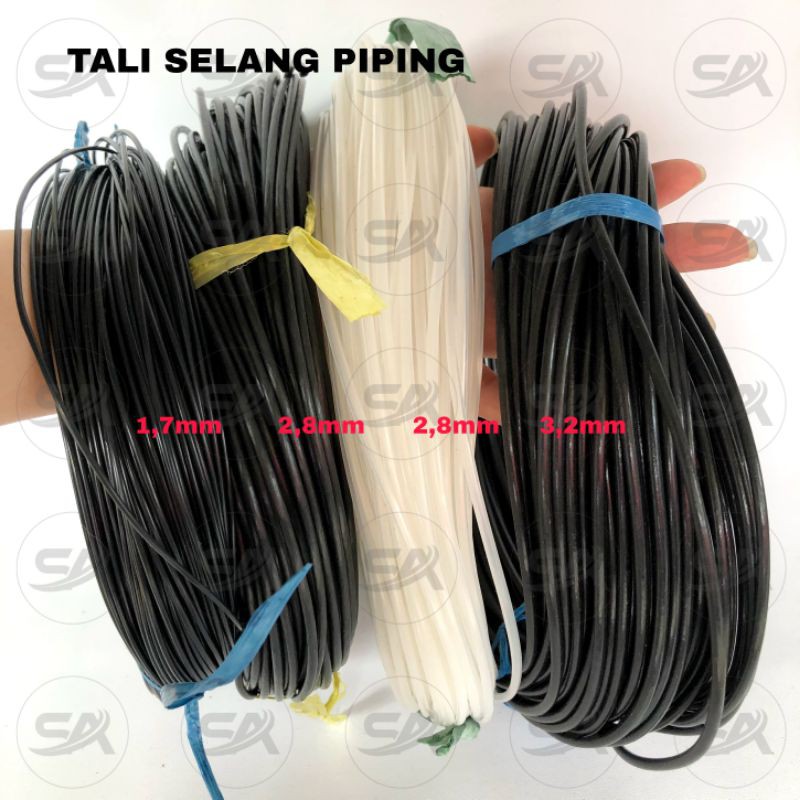 Jual TALI ROTAN SELANG PIPING PLASTIK PANDEPUN PELIPIT TAS NON ORI (ROL ...