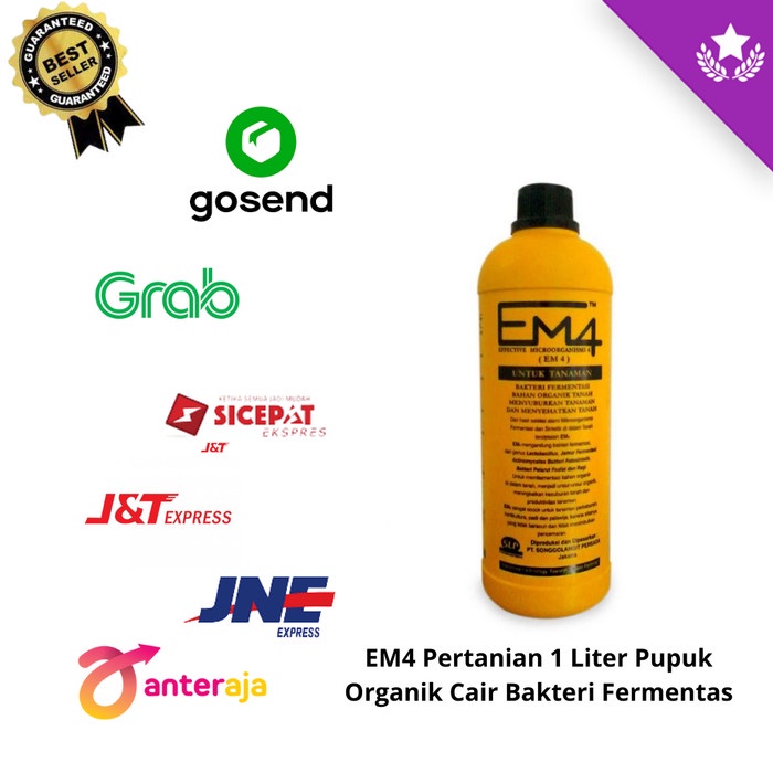 Jual EM4 PERTANIAN / PUPUK ORGANIK CAIR EM4 PERTANIAN 1 LITER | Shopee ...