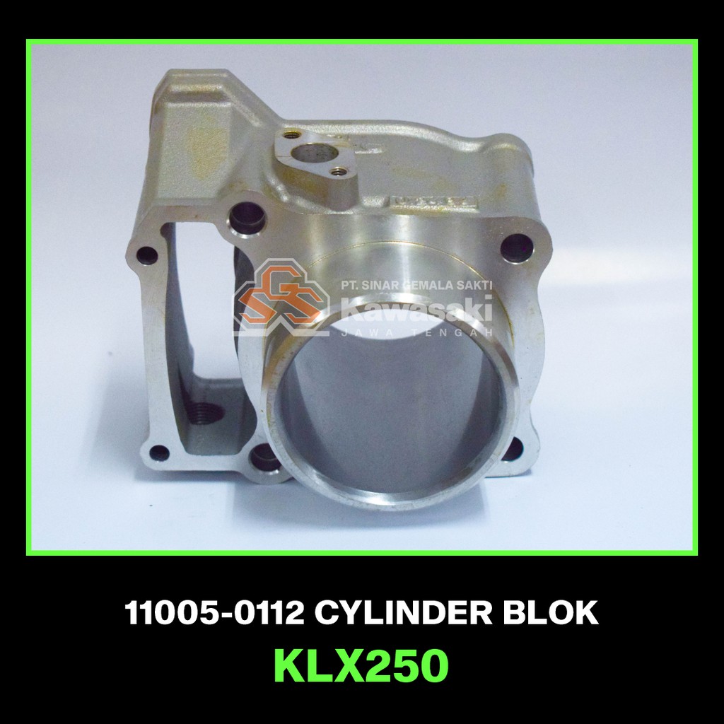 Jual 11005-0112 CYLINDER BLOK KLX250 ( Sparepart Kawasaki ) | Shopee ...