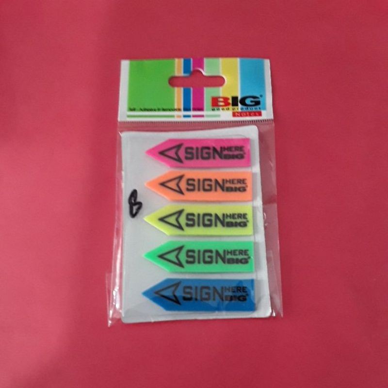 Jual Memo Sign Here Big | Shopee Indonesia