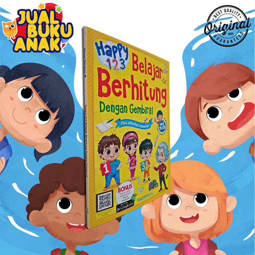 Jual Buku Belajar Berhitung Anak Tk Paud Happy 123 Belajar Berhitung