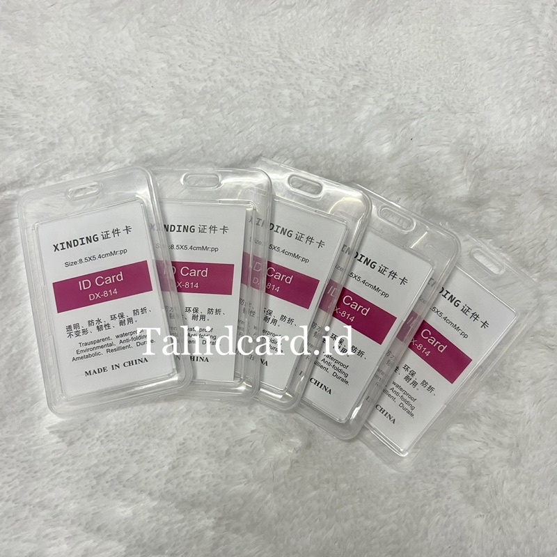 Jual FRAME CASING ID CARD Box DX814 XINDING TEBAL Tempat ID CARD Bening ...