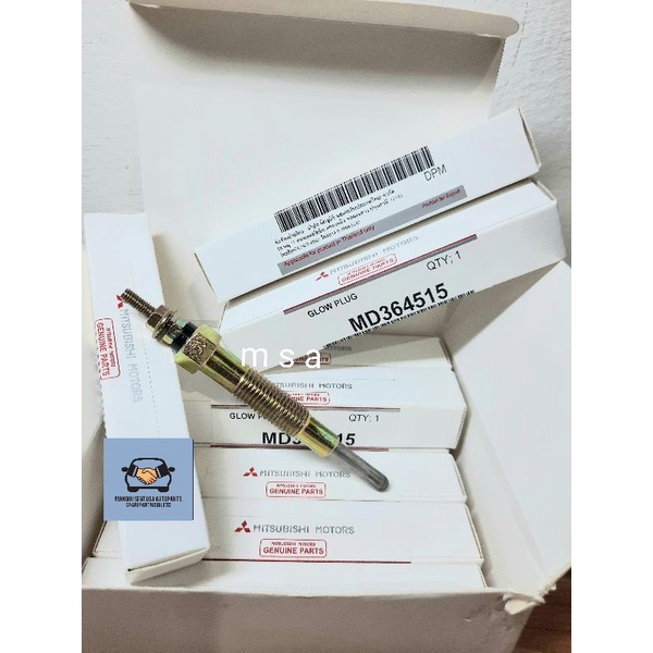 Jual GLOW PLUG / BUSI PEMANAS L200 STRADA TRITON 2.8. GENUINE | Shopee ...