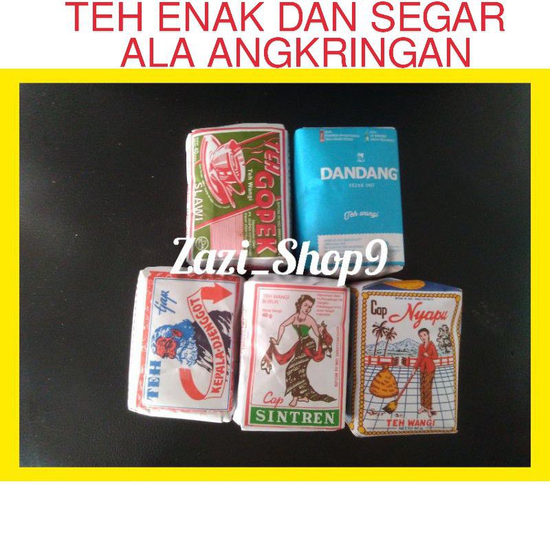 Jual Teh ala angkringan Teh tubruk 5 in 1 ( Sintren, nyapu, dandang ...