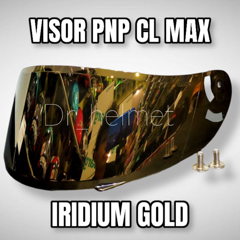 Jual VISOR INK FULL FACE CLMAX IRIDIUM REDGOLD BLUE PNP | Shopee Indonesia
