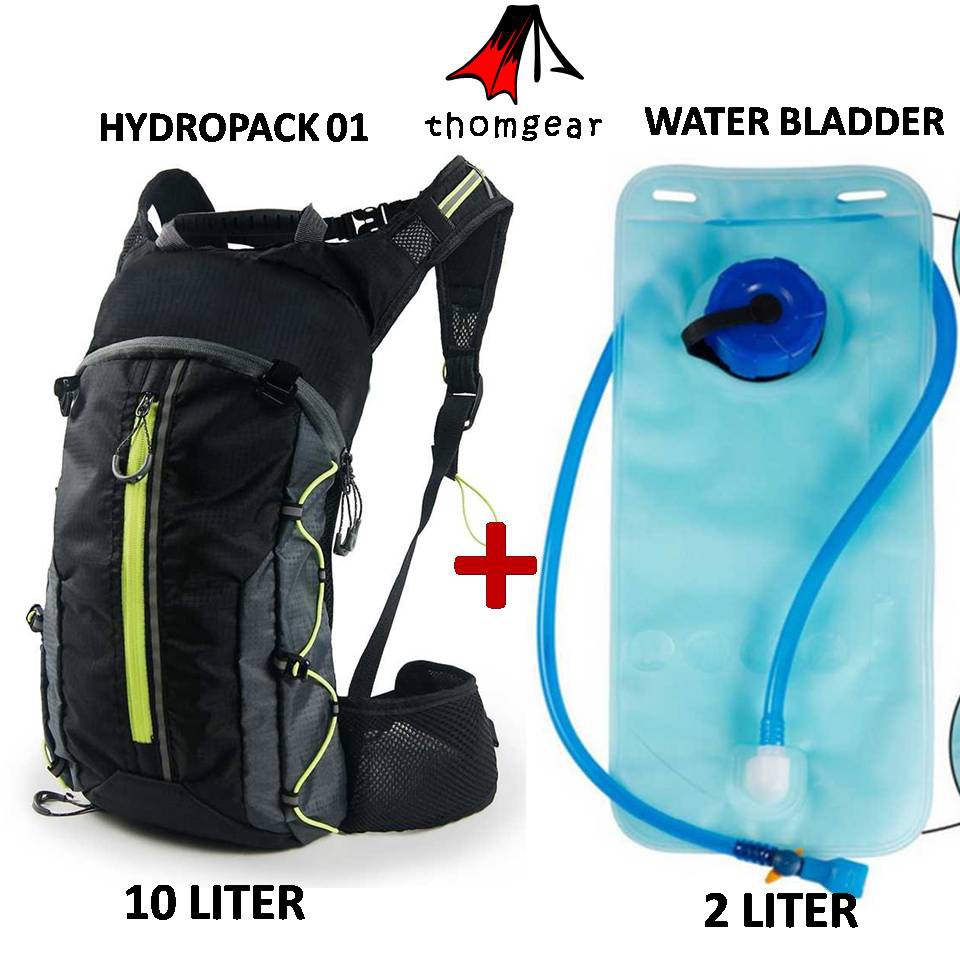 Jual Thomgear Tas Hydropack Gunung Hiking Tas Sepeda Waterproof 5 Sampai 10 L Water Bladder 2 ...