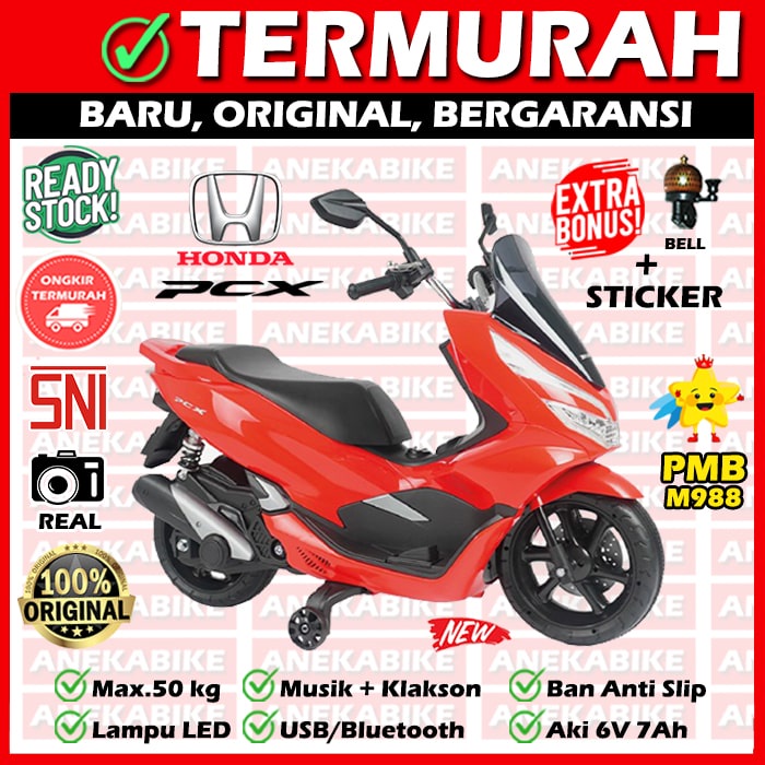 Jual Motor Aki Anak PMB M-988 PCX & NMAX Original Lisensi Resmi | Shopee Indonesia