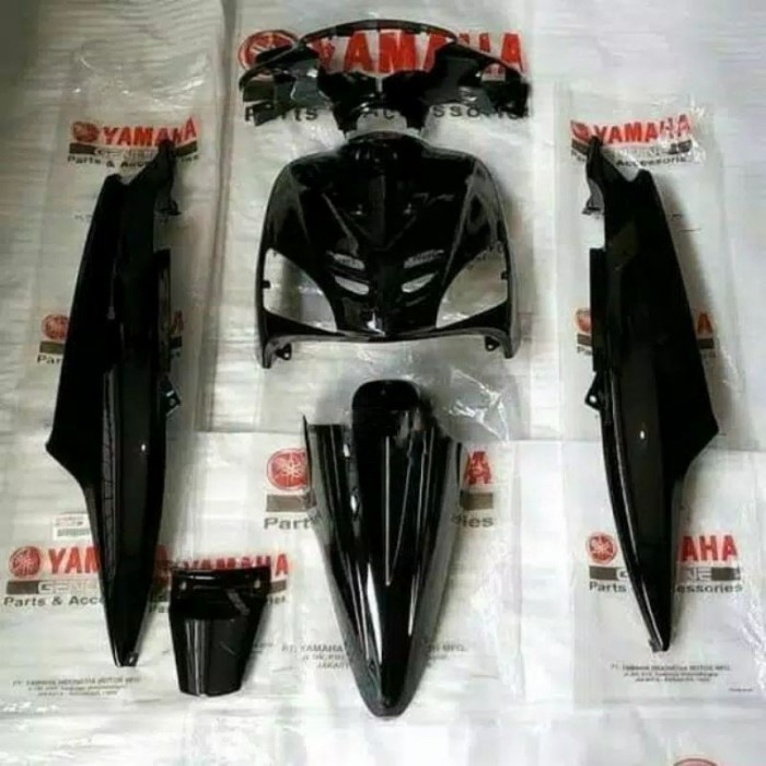 Jual FULL BODY HALUS YAMAHA MIO SPORTY HITAM ORIGINAL | Shopee Indonesia