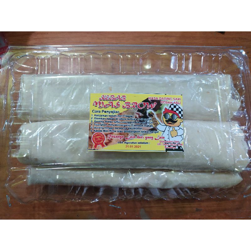 Jual Kebab super jumbo frozen isi 5 19cm | Shopee Indonesia