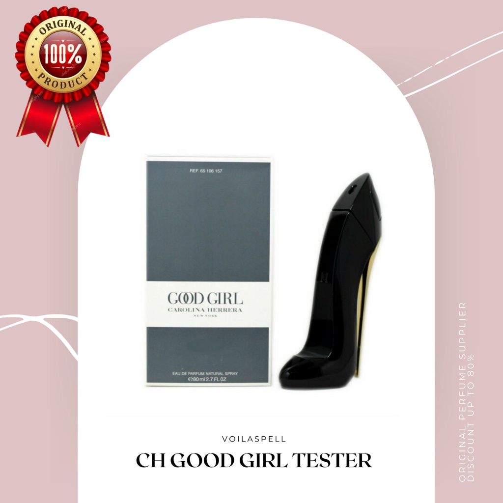 Jual CH GOOD GIRL ITS TO BE BAD 80ML BOX TESTER FOR WOMAN BOX SEGEL ...