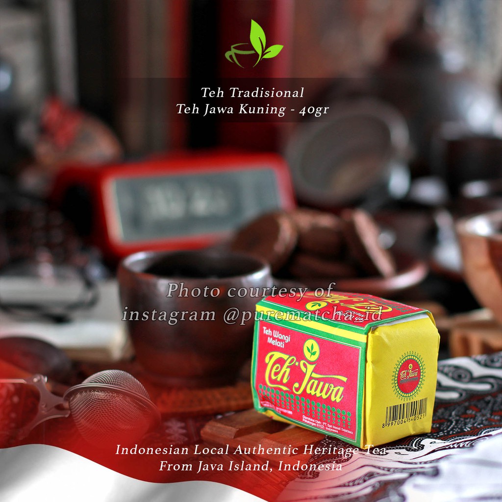 Jual Teh Indonesia - Teh Jawa MERAH KUNING 1pcs 40gr Teh Tubruk Jawa ...