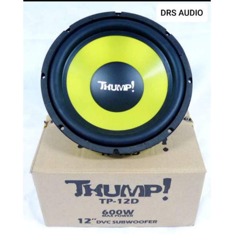 Jual Subwoofer Thump TP-12D 12inch Double Coil | Shopee Indonesia