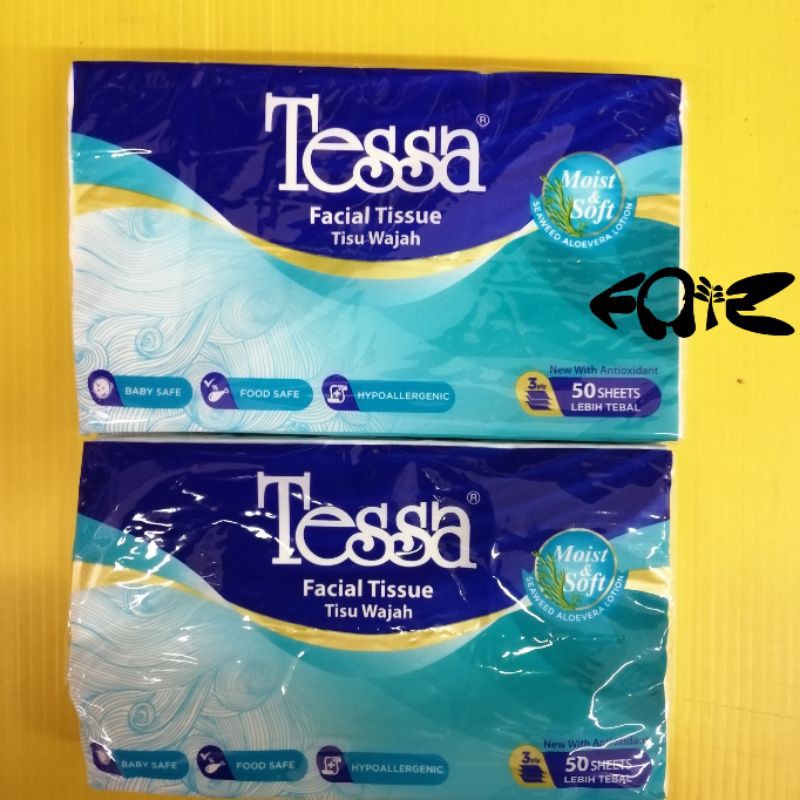 Jual Tessa Facial Tissue 50's | Shopee Indonesia