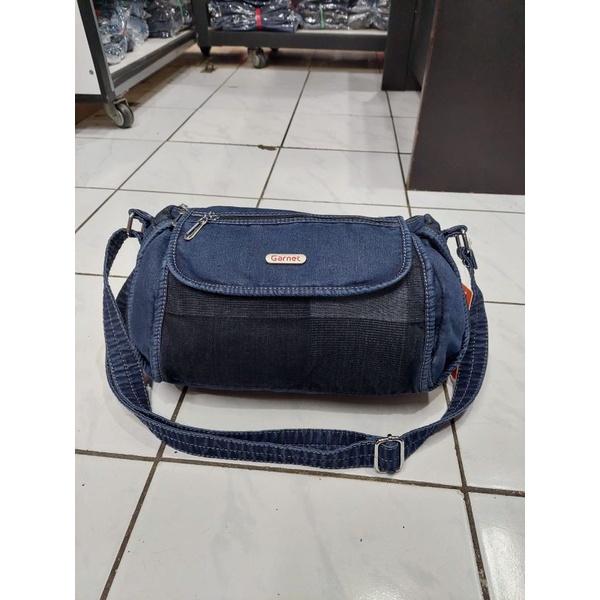 Jual Tas jeans wanita original garnet | Shopee Indonesia