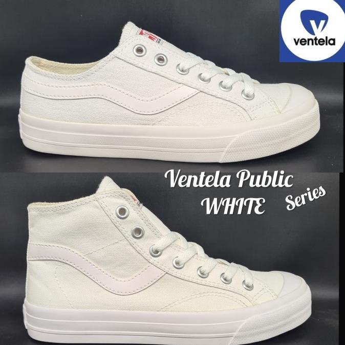 Jual Sepatu VENTELA PUBLIC WHITE Series (Original) | Shopee Indonesia
