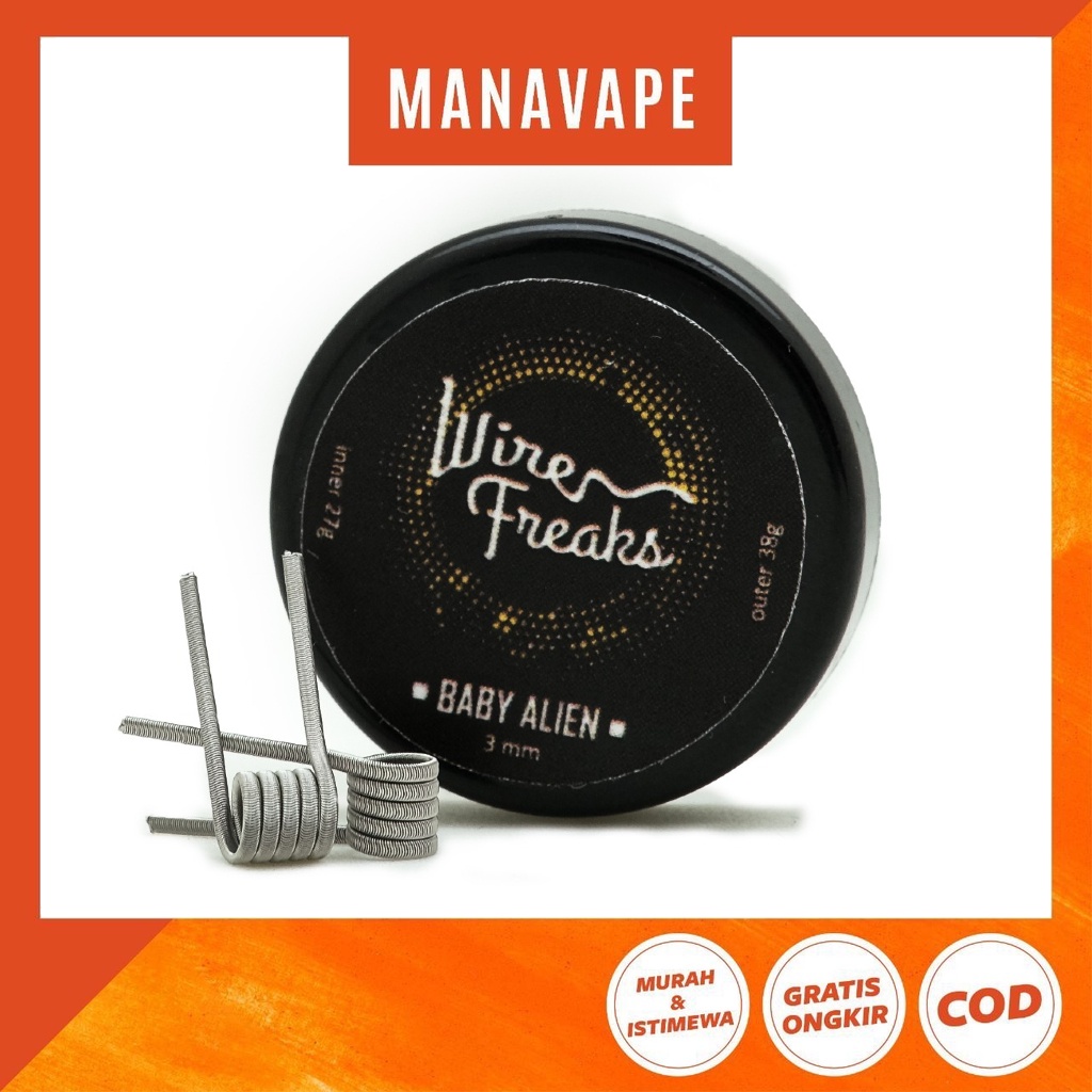 Jual COIL BABY ALIEN BY WIRE FREAKS AUTHENTIC | Shopee Indonesia