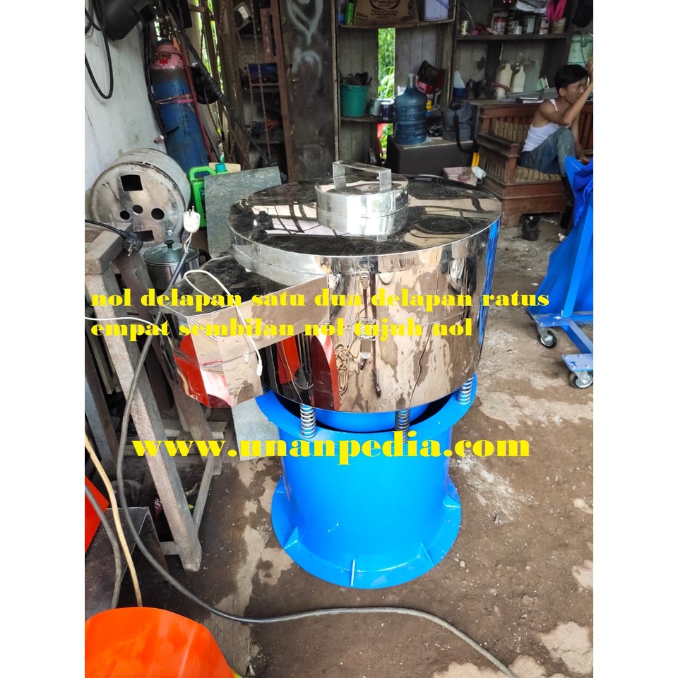 Jual Mesin Pengayak Tepung Multiguna - Mesin Vibrating Screen - Mesin ...
