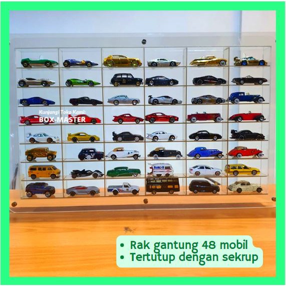 Jual Rak Gantung Hot Wheels Diecast Mobil Miniatur Mobil Diecast Rak ...
