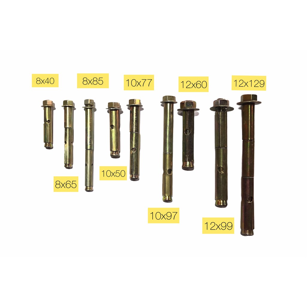 Jual Dynabolt Aneka Ukuran Dijual - Dinabor Tanam Baut Beton | Shopee ...