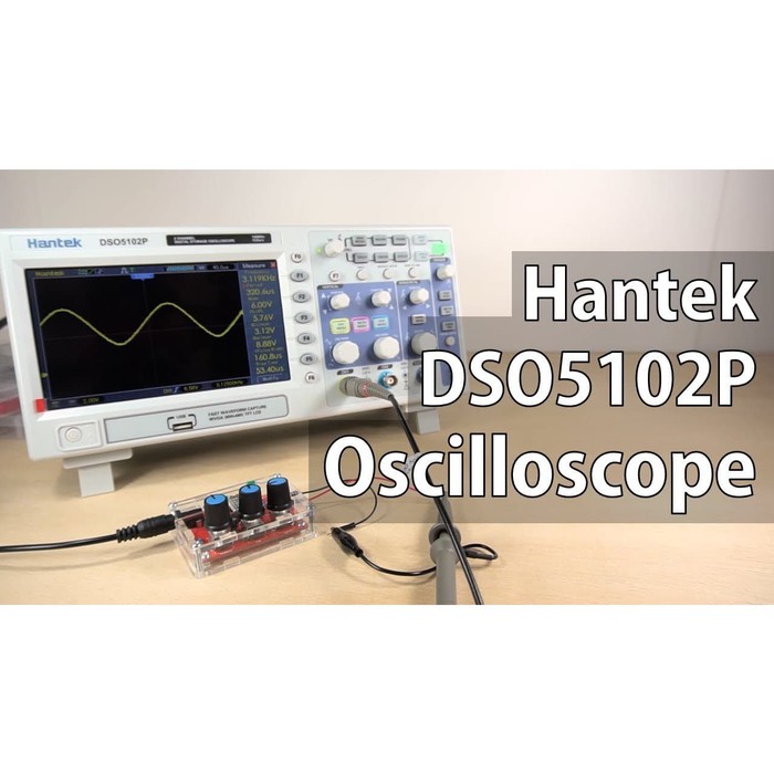 Jual HANTEK DSO5102P Oscilloscope 100MHz 2 ch DSO-5102P Osciloscope ...