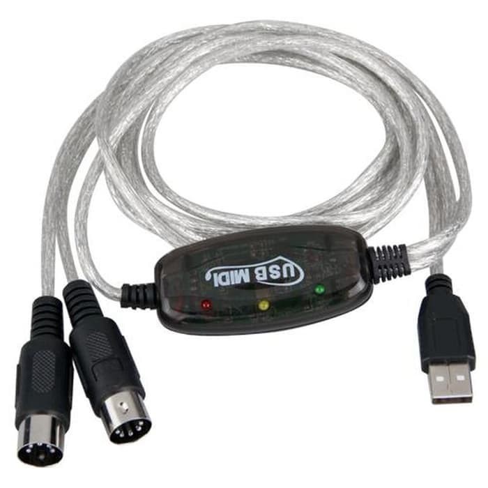 Jual Kabel Midi ke Usb / Converter Usb ke Midi / Keyboard Adapter SOLO ...