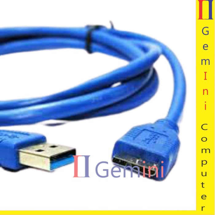 Jual KABEL DATA HARDDISK External USB 3.0 / 30CM DAN 60 CM | Shopee ...
