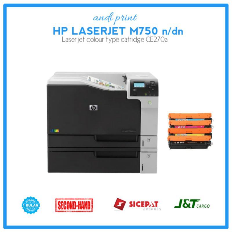 Jual Printer Hp LaserJet Enterprise M750 Color Printer Laserjet color ...