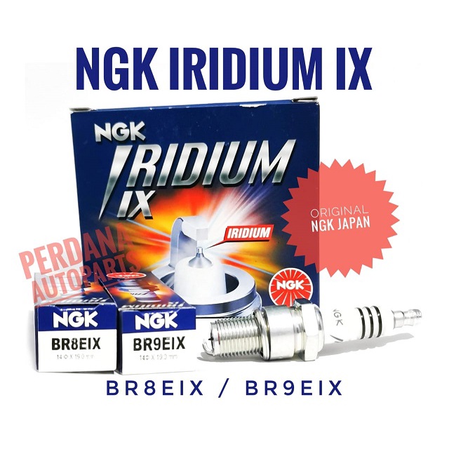 Jual Busi NGK Iridium IX BR8EIX (IW24), BR9EIX (IW27) made in Japan Original Busi Motor 2Tak ...
