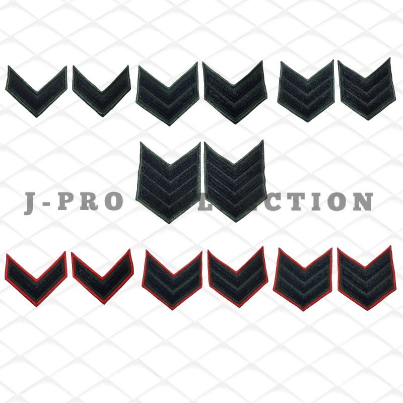 Jual PANGKAT PDL TNI SERDA SERTU SERKA SERMA STAFF DAN LIS MERAH BISA ...