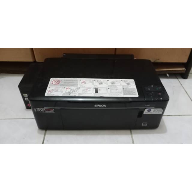 Jual Printer Epson L200 Second Normal | Shopee Indonesia
